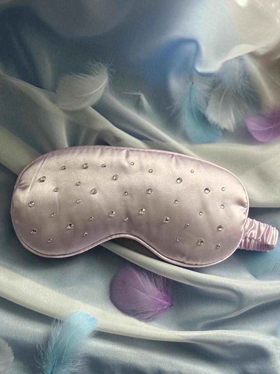 Swarovski Crystal, Eye Mask,bridesmaid Gift, Bridal Party Gift, Sleep ...