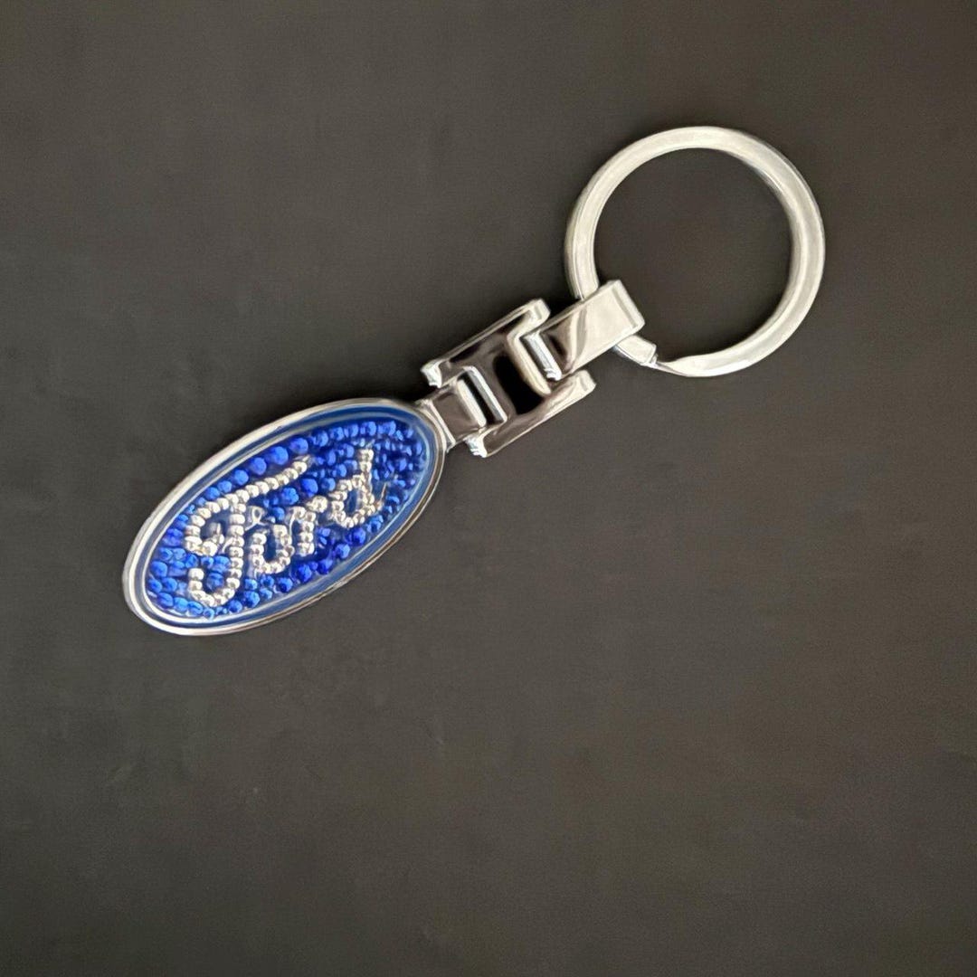Ford Metal Keychain Gift - Etsy