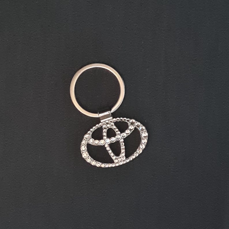 Toyota Metal Keychain Gift - Etsy