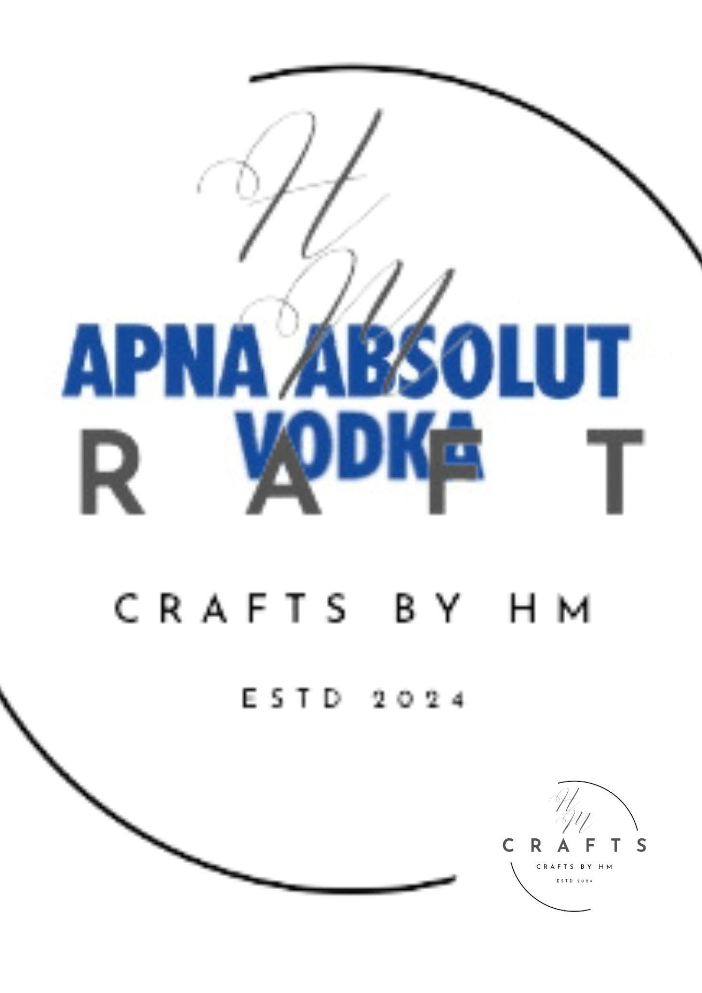 Personalised Absolut Vodka Alcohol Bottle Sticker - Digital File - Etsy