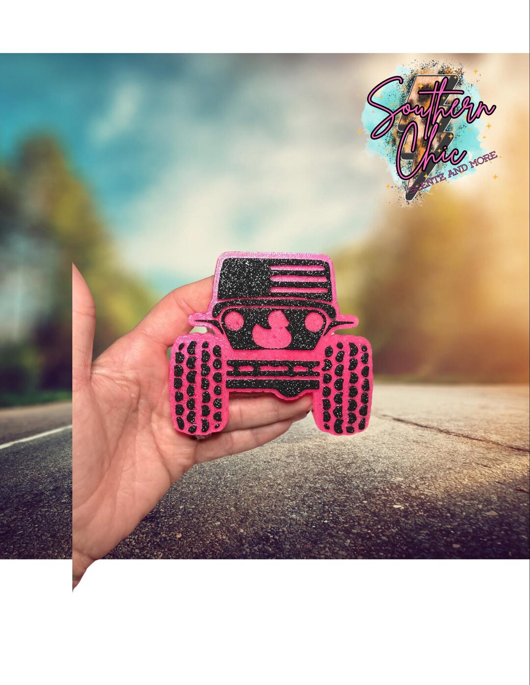 Jeep Freshie With Duck Vent Clips - Etsy