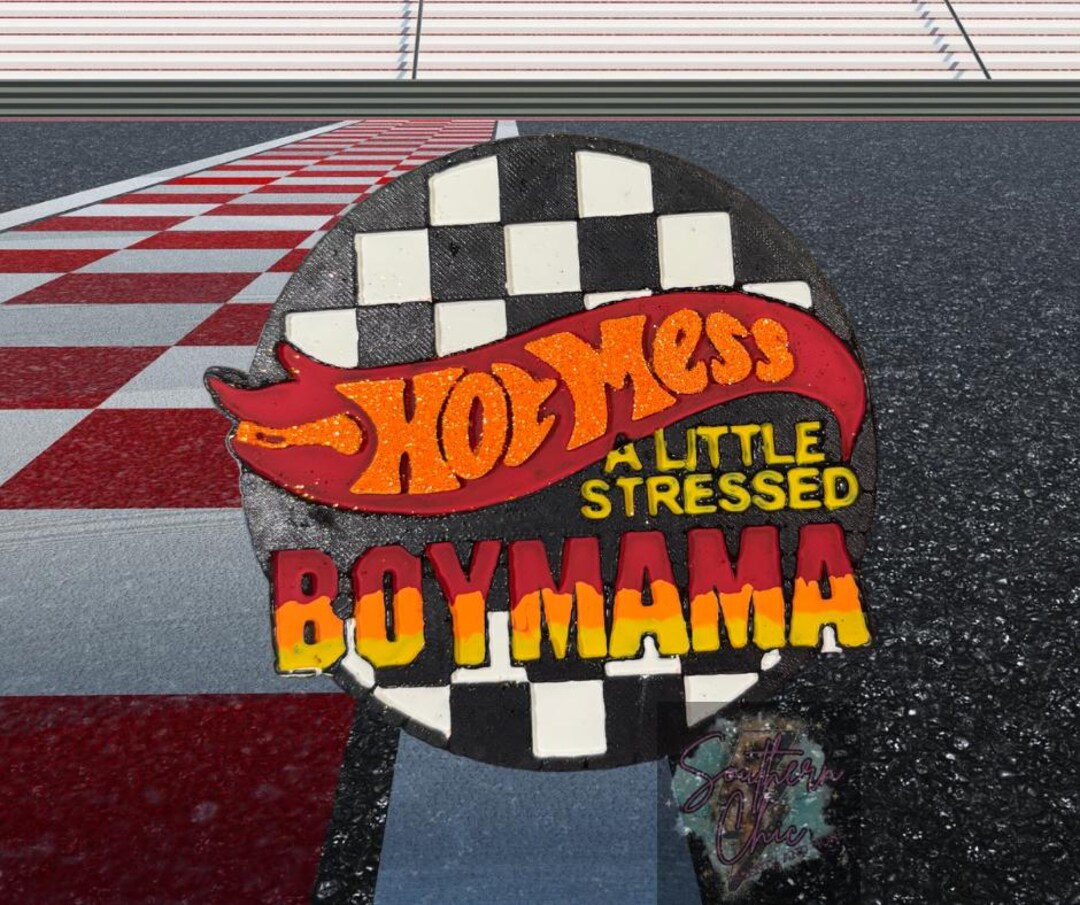 Hot Mess Boy Mama Freshie - Etsy