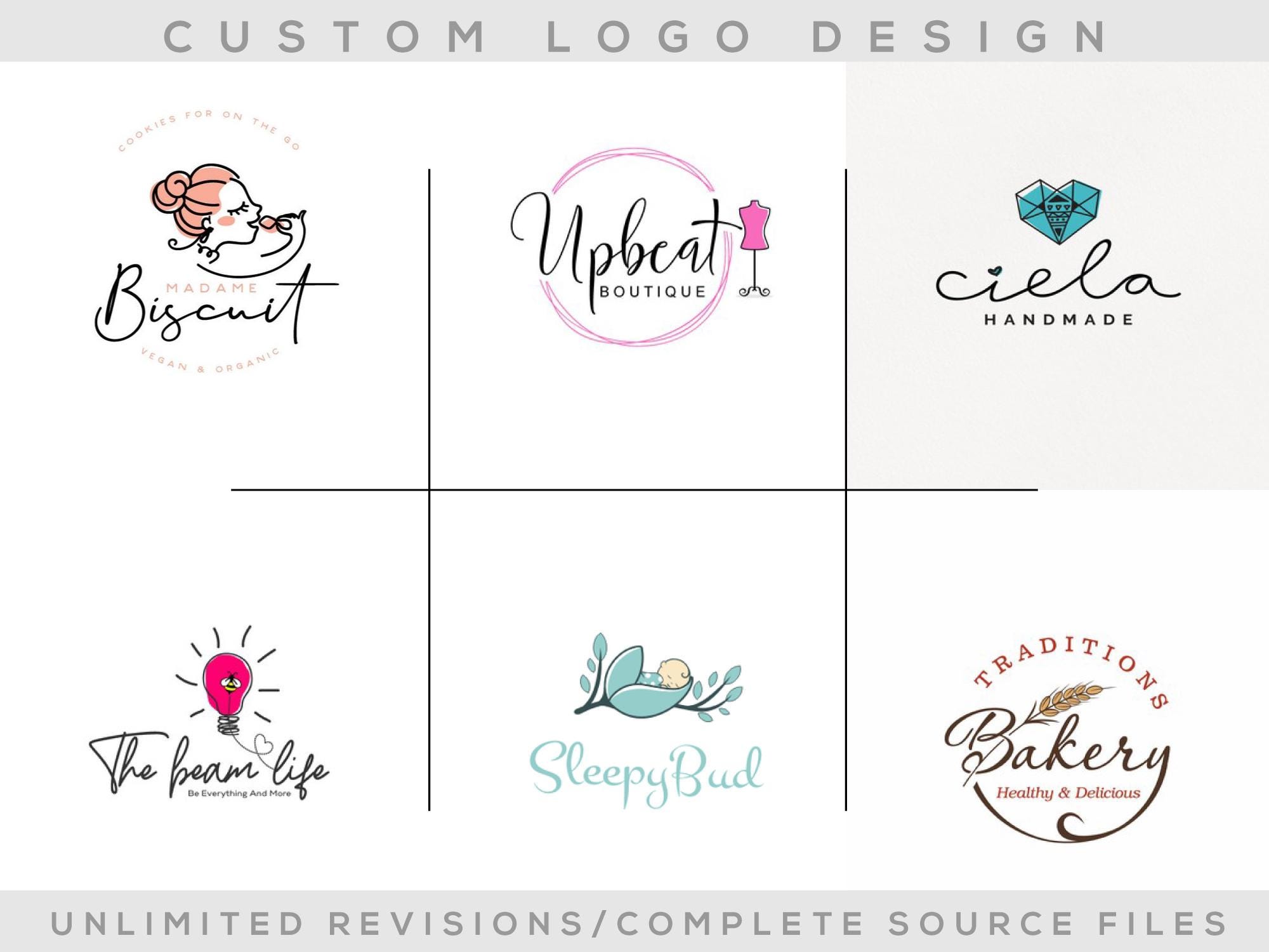 Custom Logo Design, Business Logo Maker, Professional Graphic Designer ...