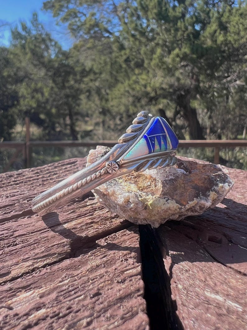 Navajo Opal Cuff by Thomas Francisco - Etsy