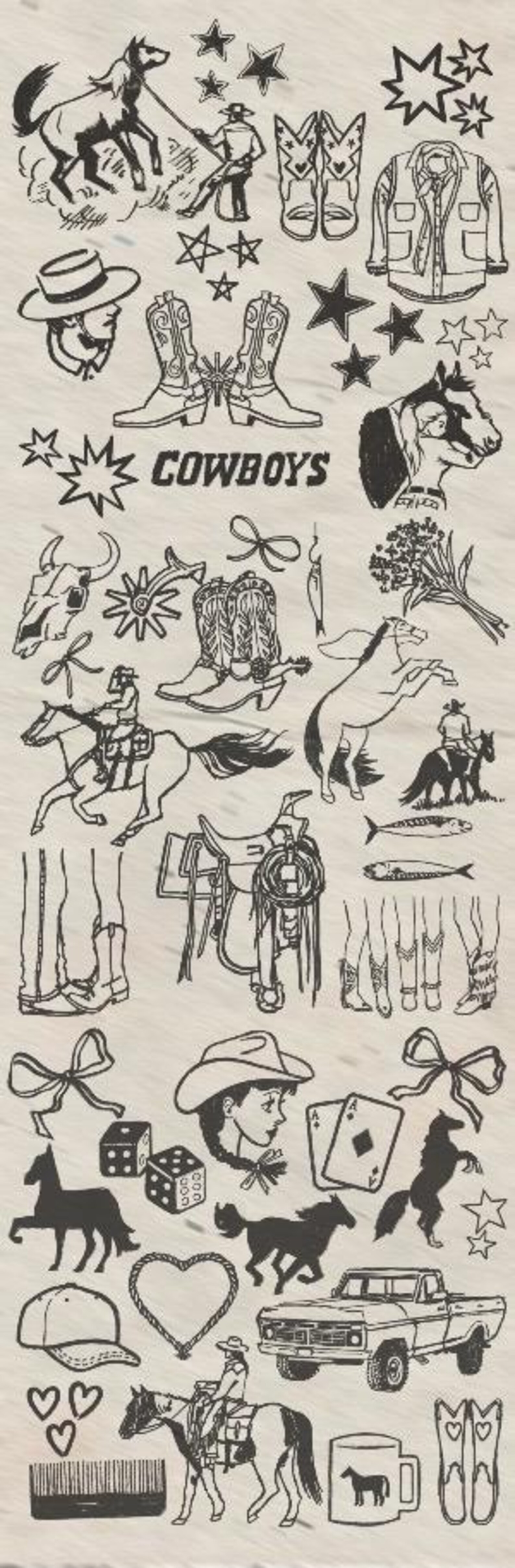 Country Core Clipart Illustrations - PNG SVG Pack - Icons and Doodles ...