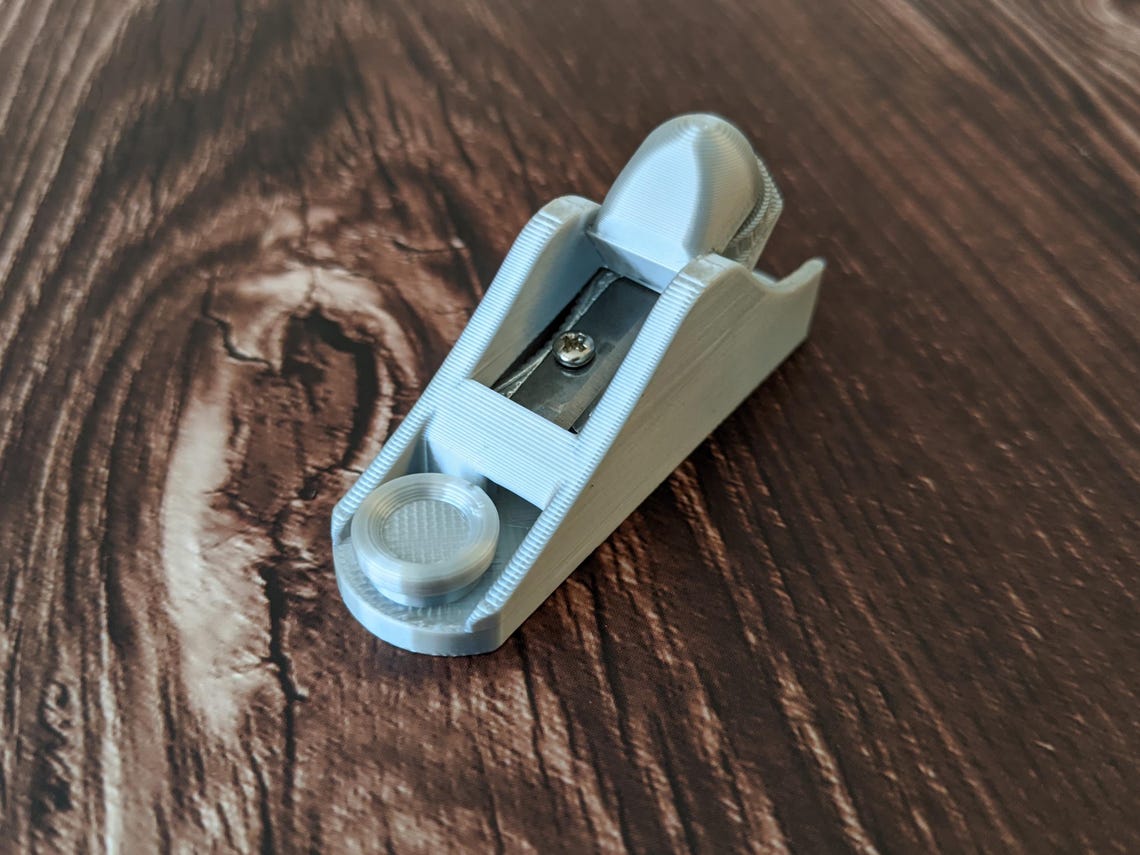 Block Plane Pencil Sharpener With Magnet - Available in Orange, Bronze ...