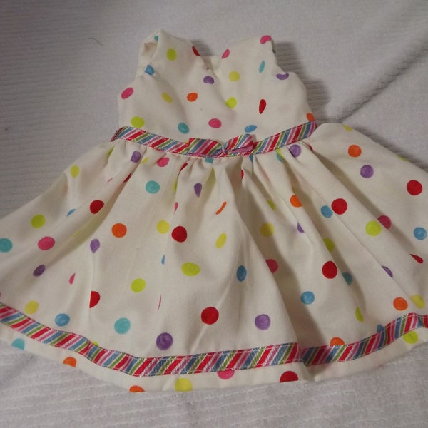 Doll Polka Dot Dress Etsy