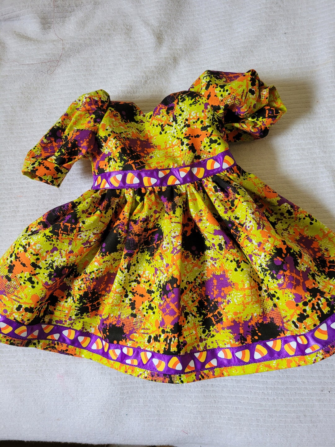 18" Paint Splatter Halloween Dress - Etsy
