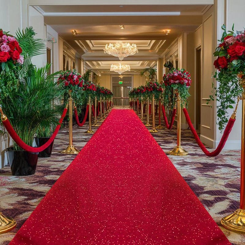 Red Roses Aisle - Etsy