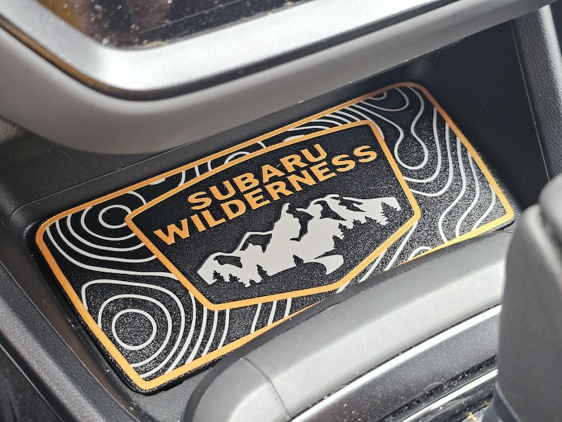 Subaru Crosstrek Wilderness Dash Pocket Pad: TOPO Pattern, PETG ...