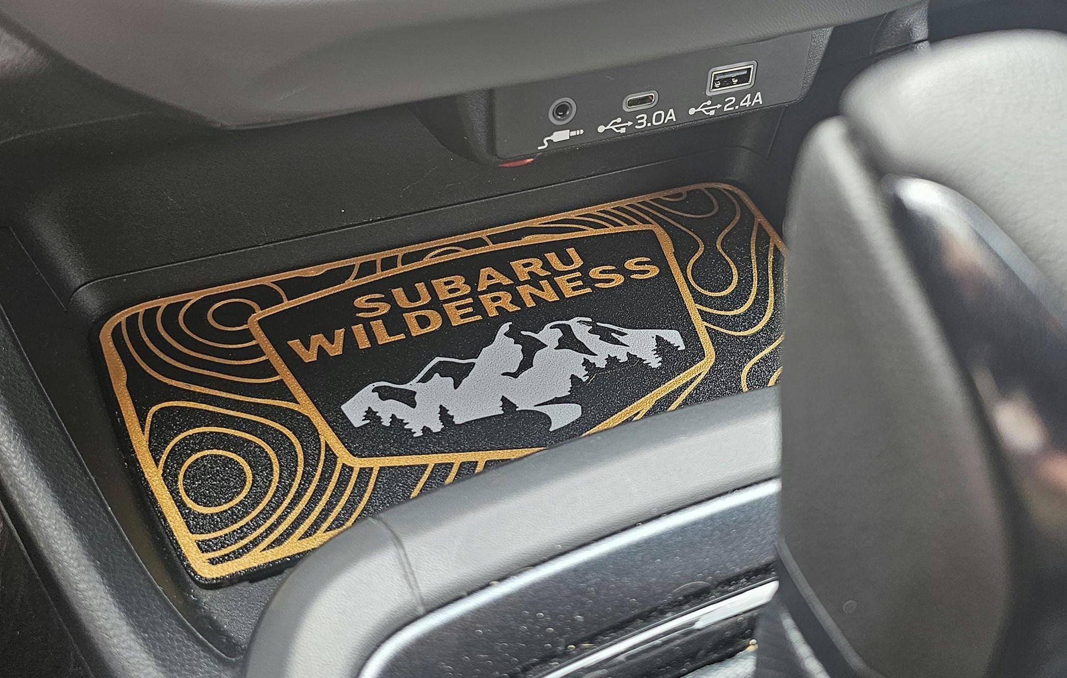 Subaru Crosstrek Wilderness Dash Pocket Pad: TOPO Pattern, PETG ...