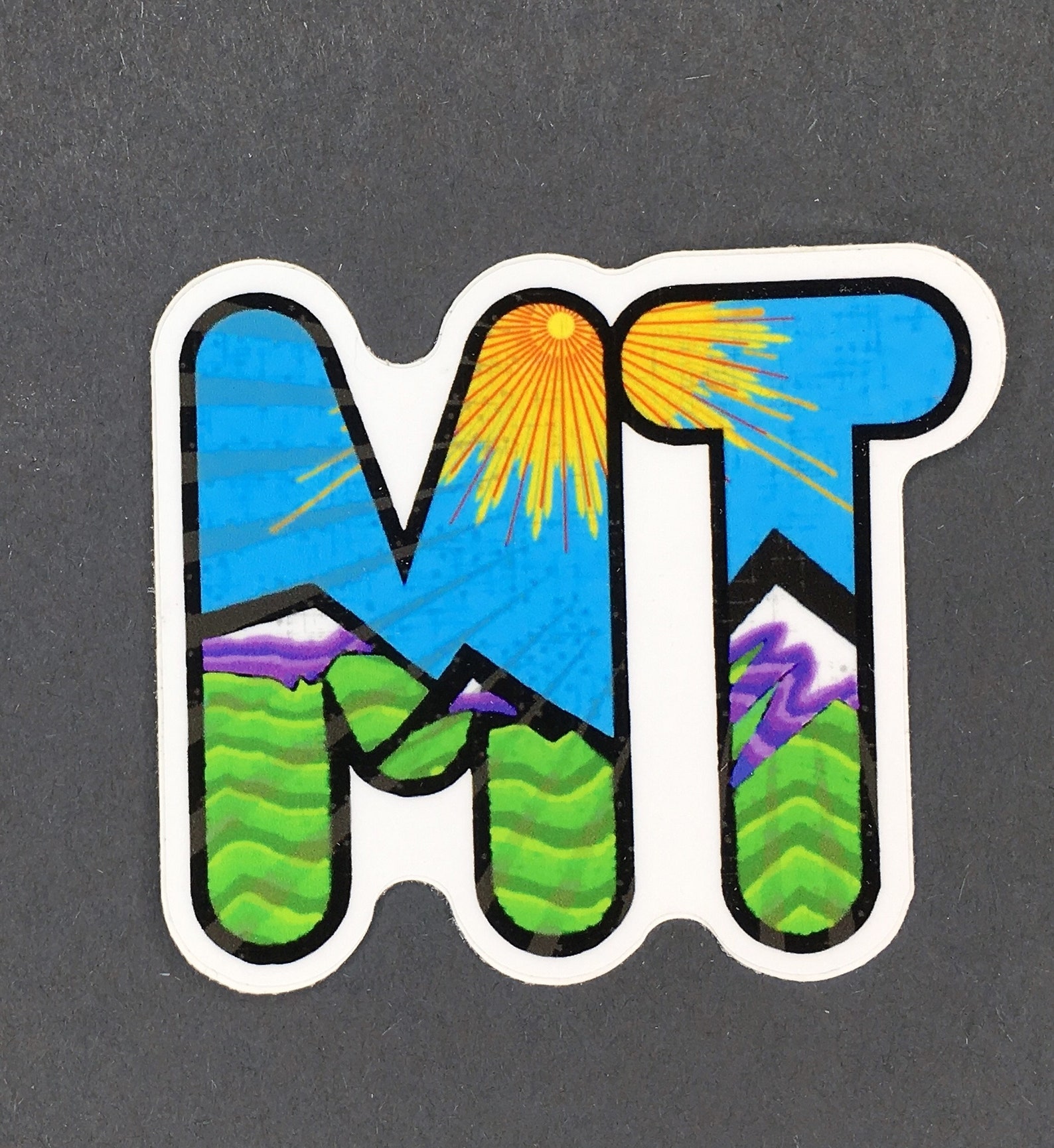 Montana Sticker Montana State Sticker Montana State of | Etsy
