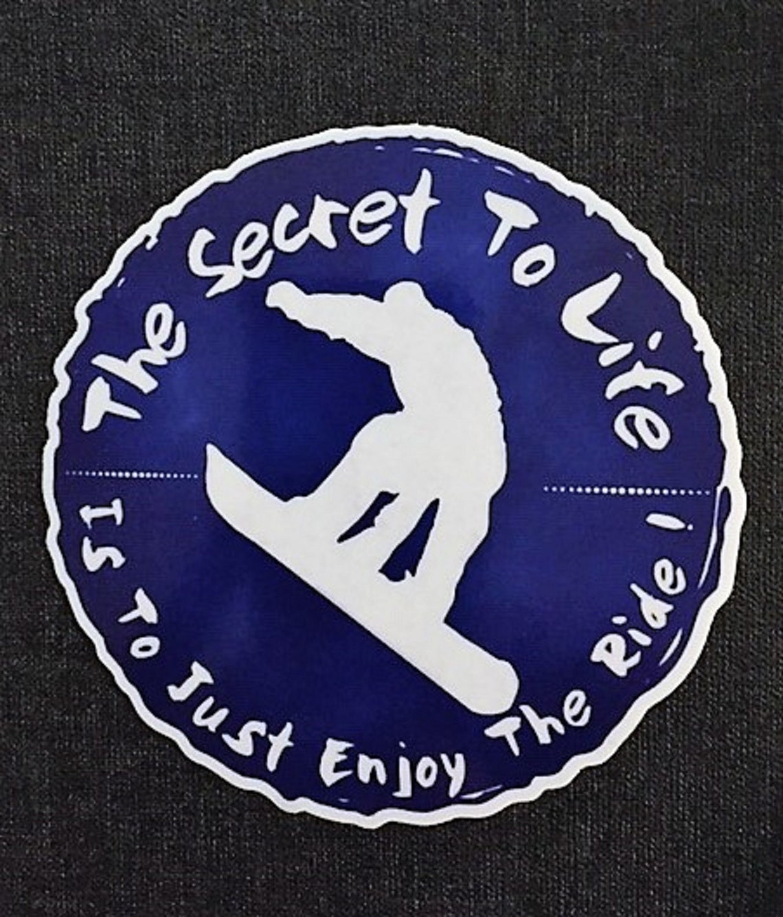 Snowboard Bumper Sticker Snowboarder Sticker Snowboarder - Etsy