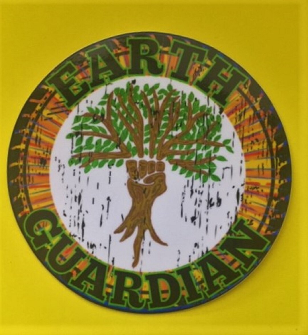 Earth Guardian Sticker, Earth,climate Change Sticker,save the Planet ...