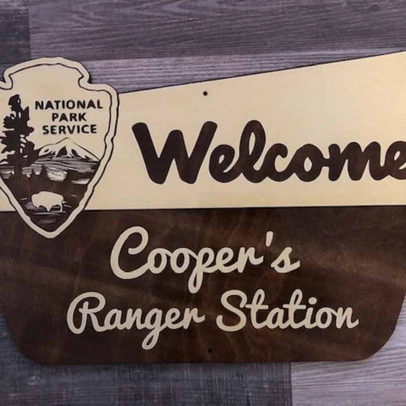 Custom National Park Sign - Etsy