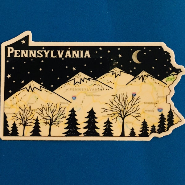 Pennsylvania Bumper Sticker - Etsy