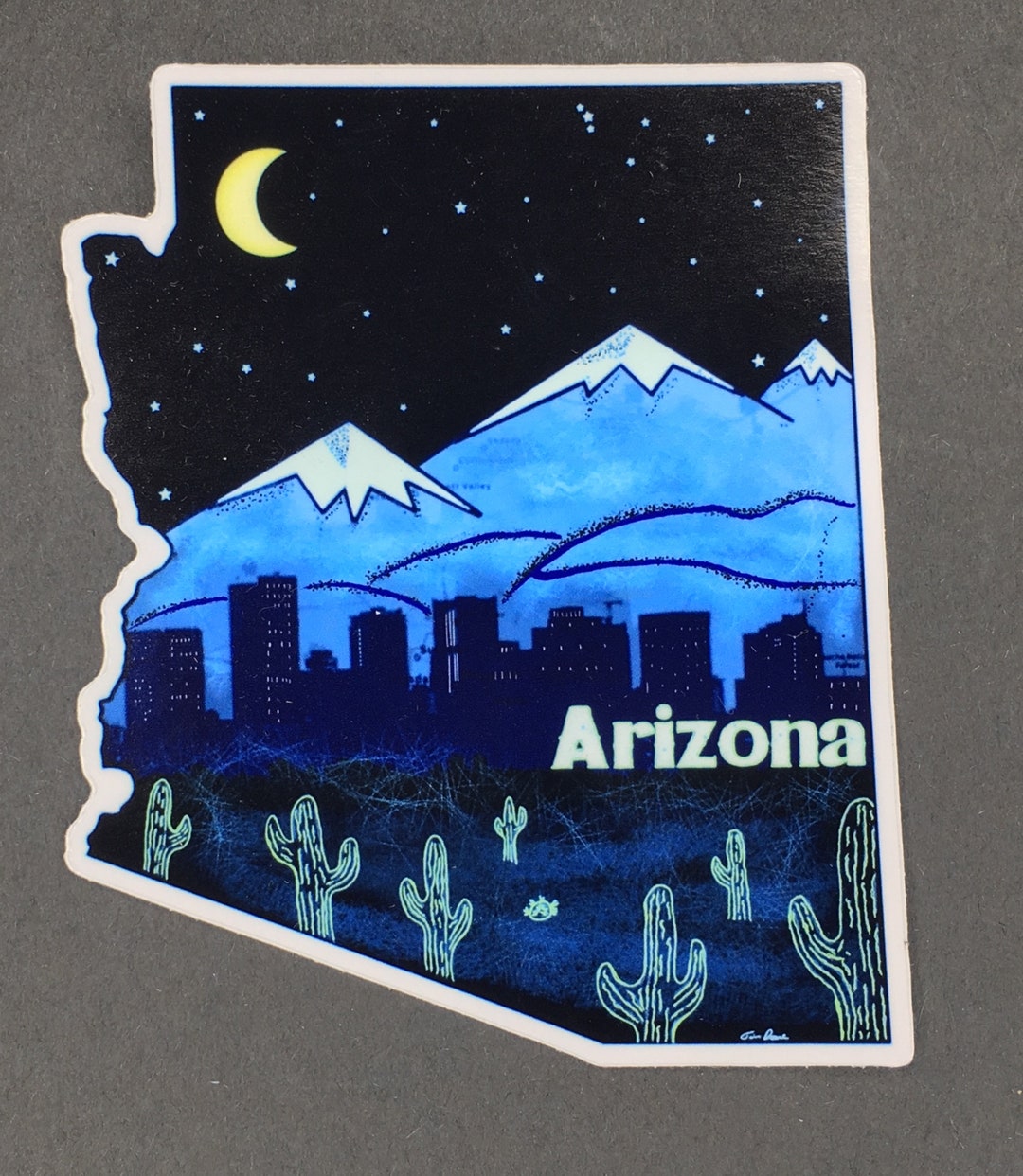 Arizona Sticker, Arizona, State of Arizona, Arizona Gift, Phoenix ...