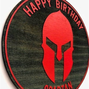 Spartan Cake Topper, Spartan Cake Toppers, Spartan, Spartan Decor ...