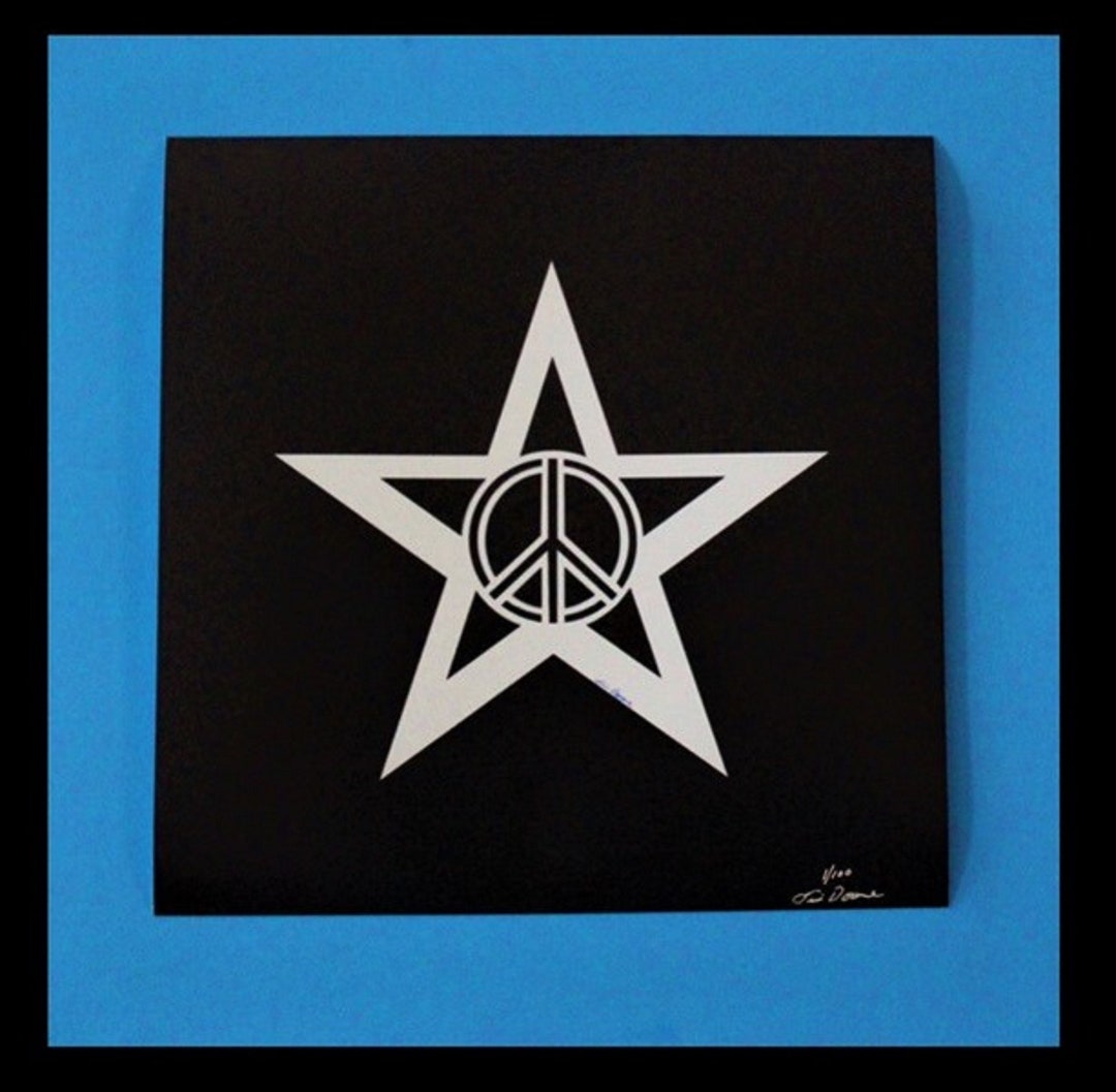 Peace Sign Art Print, Peace Print, Peace Sign Art, Peace Art, Peace ...