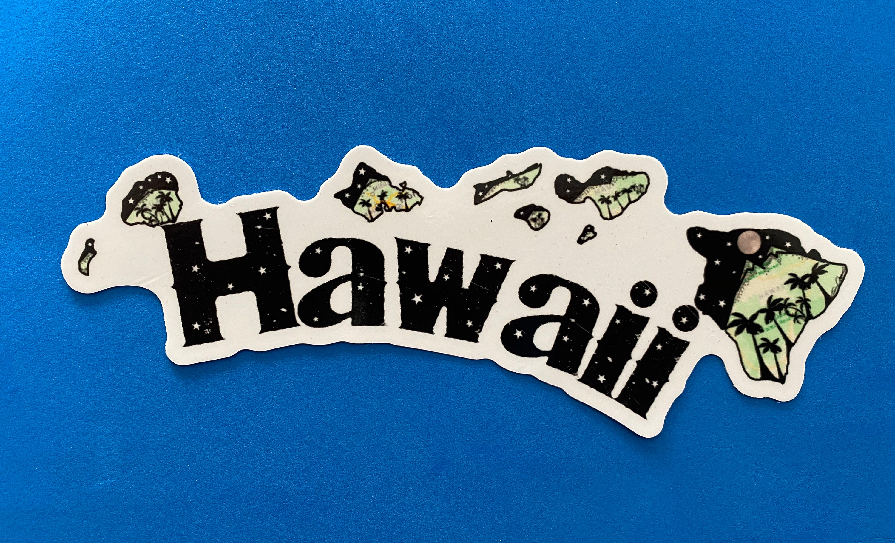 Hawaii Sticker Hawái Estado de Hawái Etiqueta engomada del - Etsy España