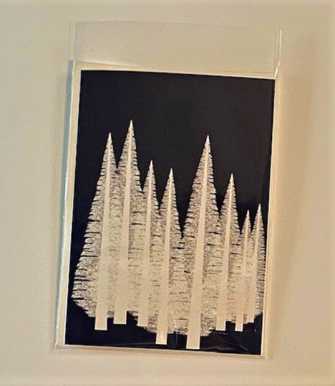 White Pines Note Cards, Pine Tree Cards, Nature Greeting Card, Nature ...