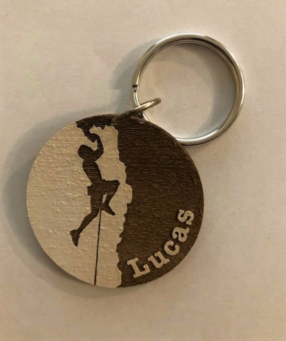 Male and Female Rock Climbing Male Rock Climber Key Chain | Etsy