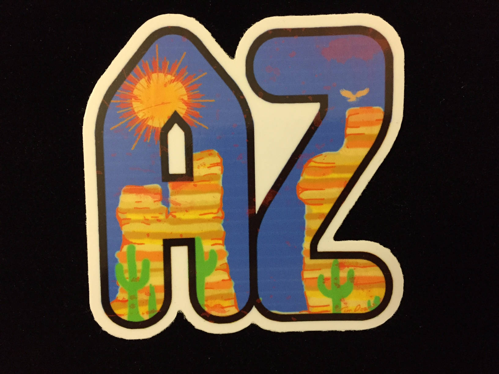 Arizona Sticker Arizona State Of Arizona Arizona Gift | Etsy