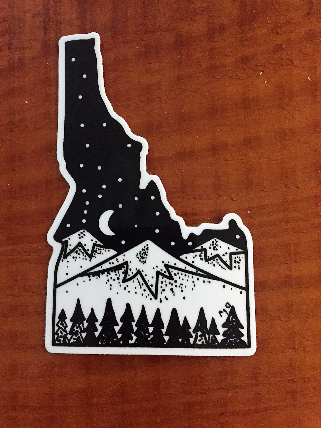 007, Large Idaho Sticker, Idaho, State of Idaho, Idaho Art, Idaho Car ...