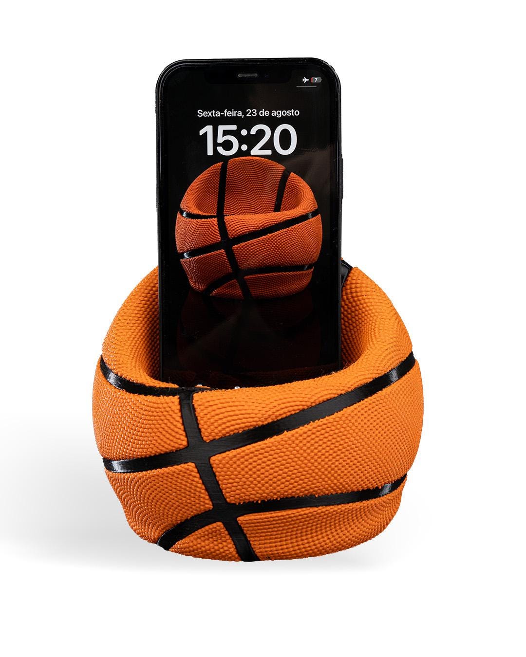 Basketball Cell Phone Holder - Etsy