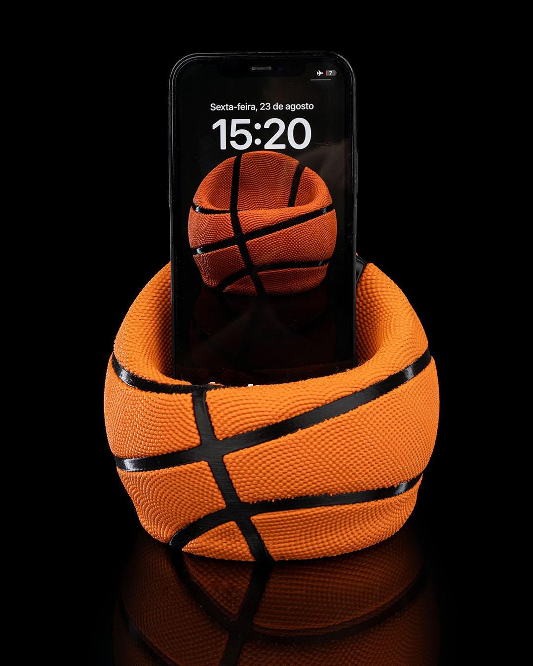 Basketball Cell Phone Holder - Etsy