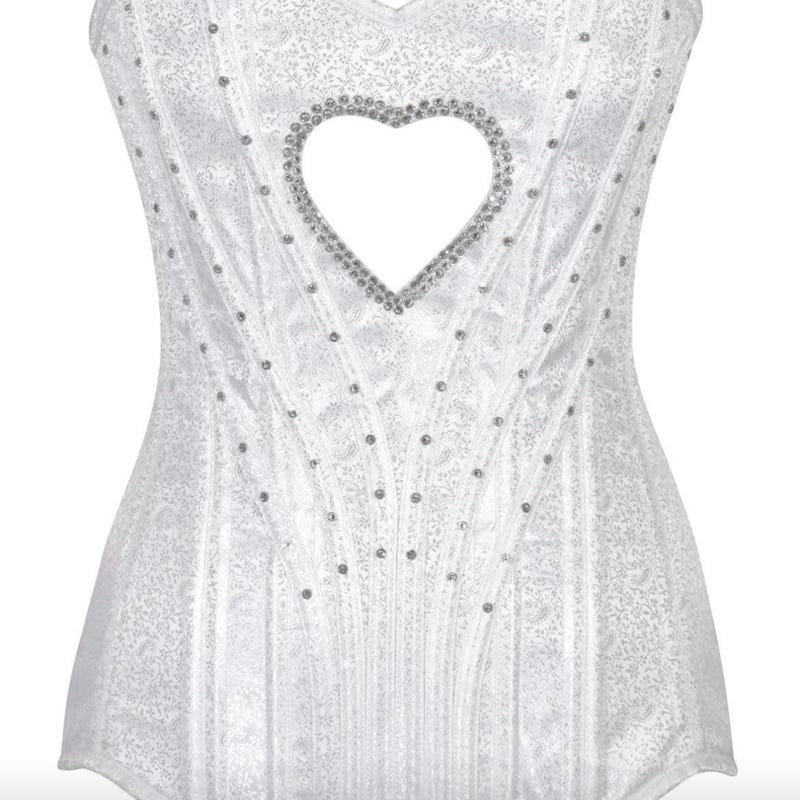 Sabrina Carpenter Heart Cutout Corset - Etsy