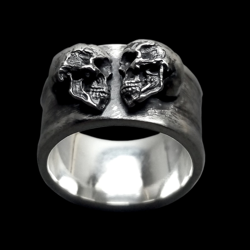 Skull Wedding Ring - Etsy