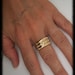 Atlantis Ring, 18K Solid Gold Atlantis Ring, Shiny Finish, Gold Unisex ...