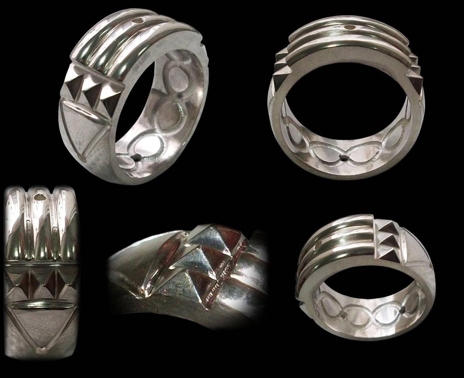 Atlantis Ring Sterling Silver Atlantis Ring ALL SIZES - Etsy Canada