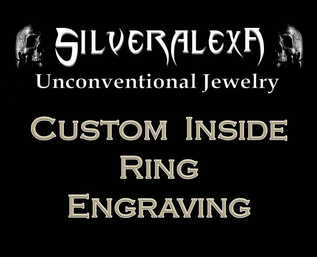 Customize Engraving Inside Ring - Etsy
