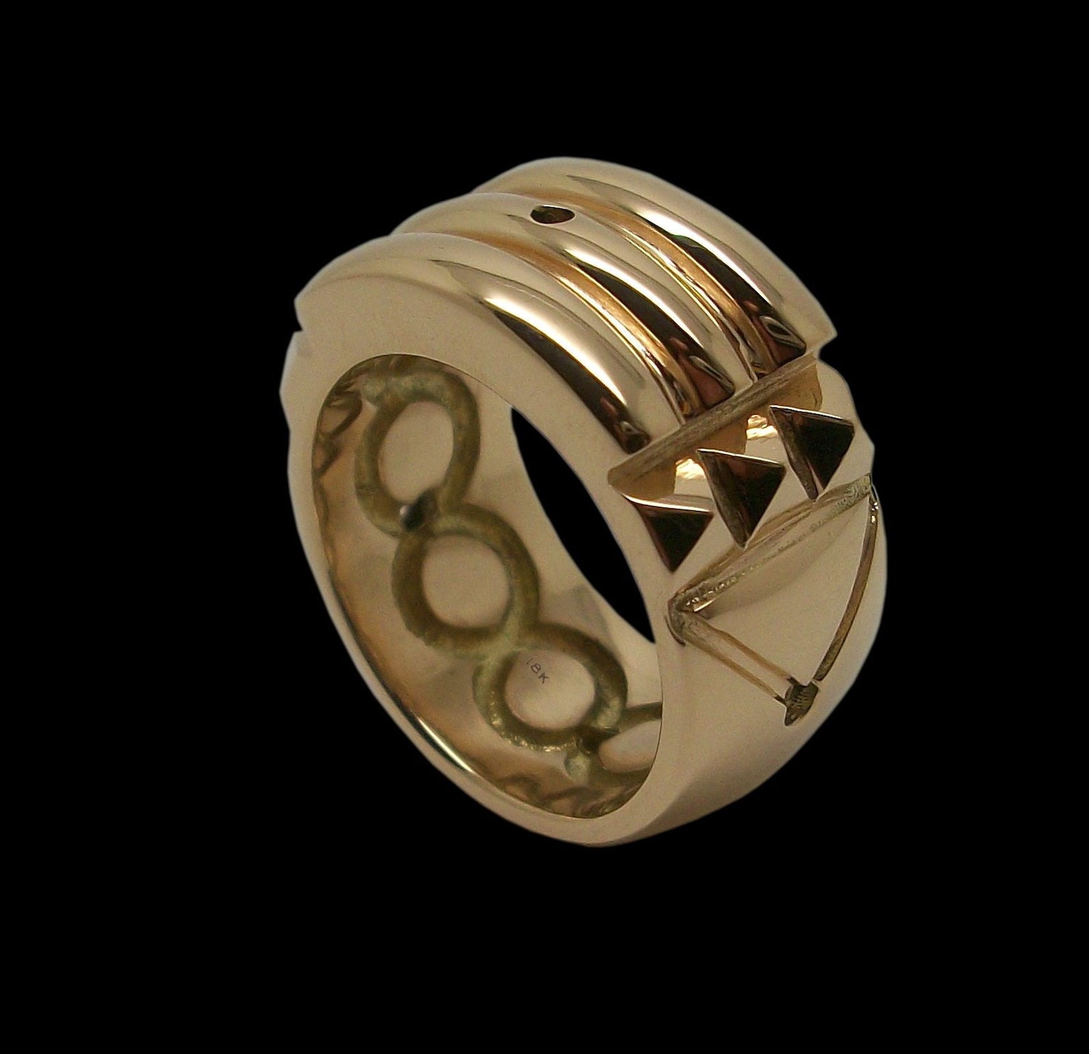 Atlantis Ring 18K Solid Gold Atlantis Ring ALL SIZES - Etsy
