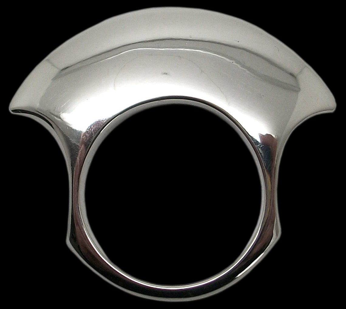 Axe Ring Sterling Silver Medieval Axe Ring ALL SIZES | Etsy