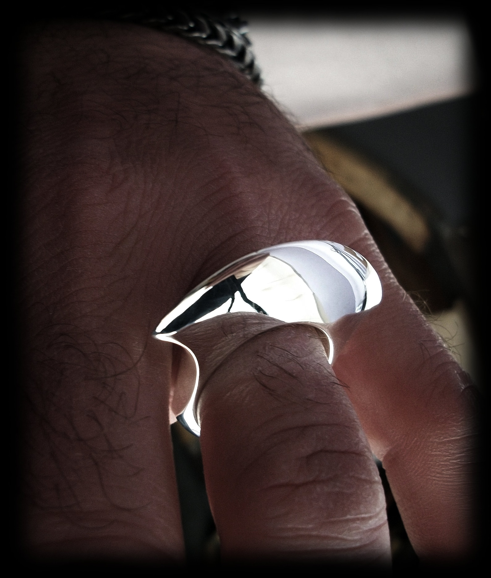 Axe Ring, Sterling Silver Medieval Axe Ring, Silver Axe Ring, Medieval ...