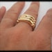 Atlantis Ring, 18K Solid Gold Atlantis Ring, Shiny Finish, Gold Unisex ...