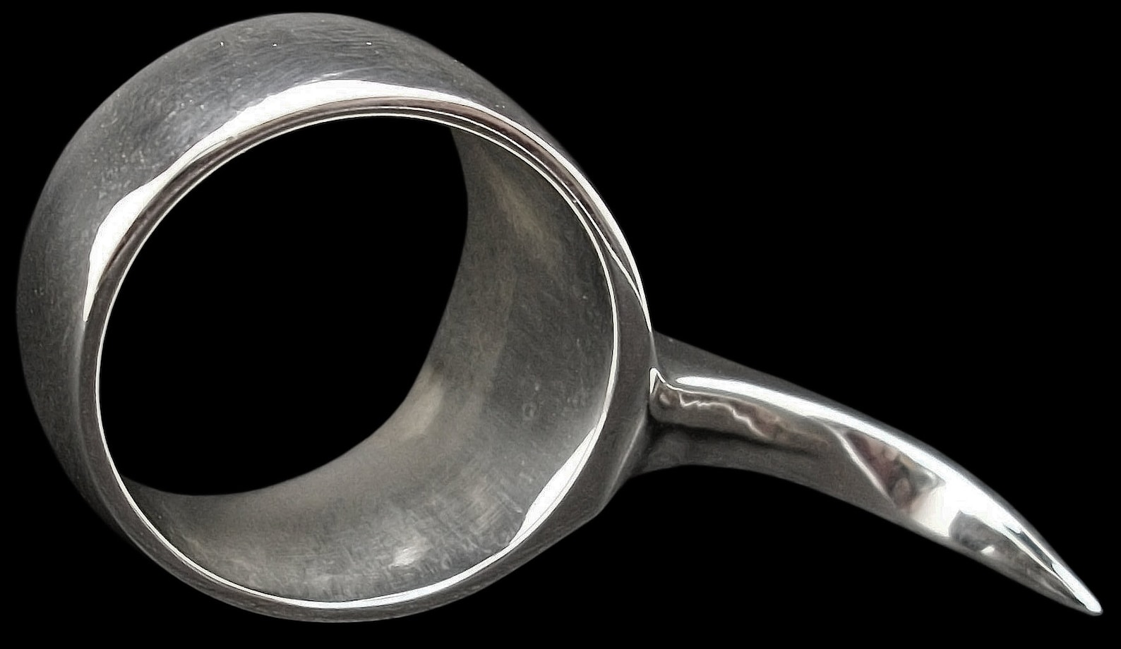 Claw Ring Sterling Silver Velociraptor Claw Ring ALL SIZES - Etsy