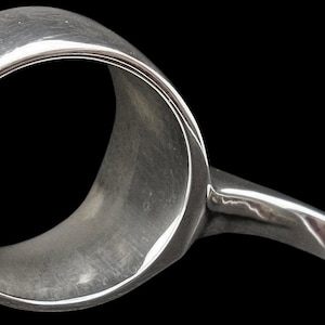 Claw Ring, Sterling Silver Claw Ring, Velociraptor Big Claw, Spiked ...