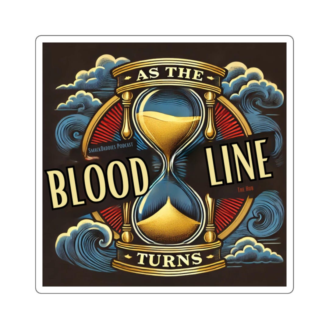 Square Stickers, WWE Bloodline Wrestling Soap Opera Story, Vinyl Decals ...