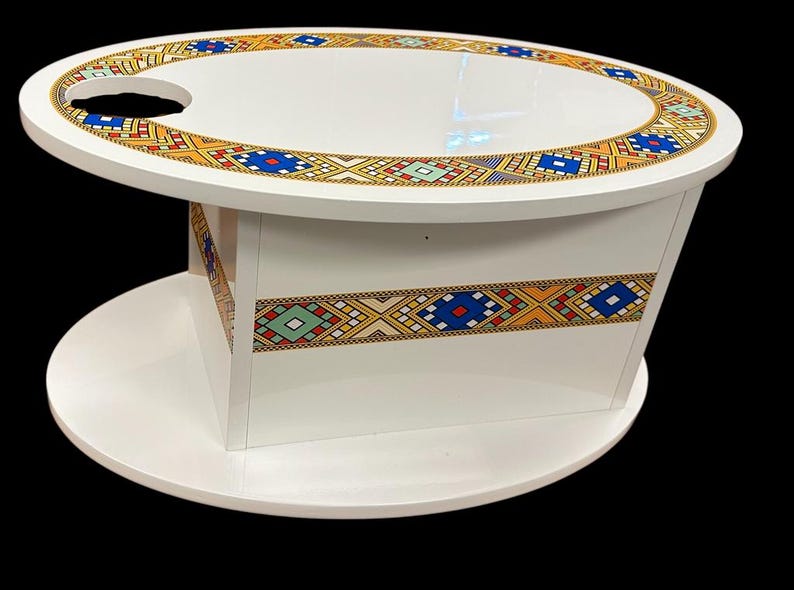Eritrean/ethiopian Wooden Rekebot – Coffee Ceremony Tray (telet) - Etsy