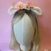 Lamb Ear Headband: Crepe Paper Flowers, Cosplay Costume - Etsy