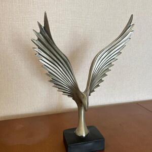 Decorative Abstract Phoenix Statue, Modern Wing Figurine, Home Decor ...