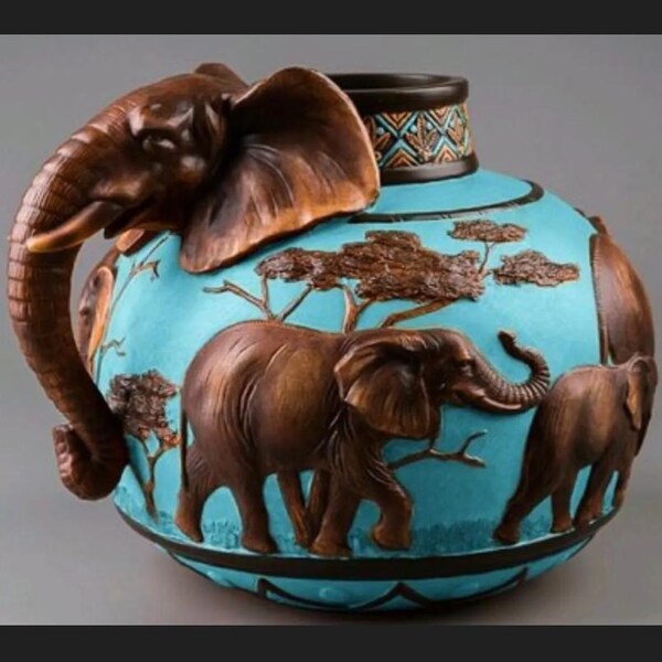 Elephant Vase - Etsy