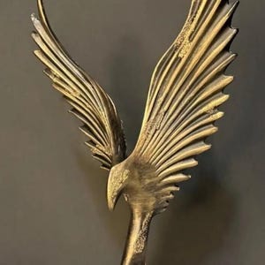 Decorative Abstract Phoenix Statue, Modern Wing Figurine, Home Decor ...