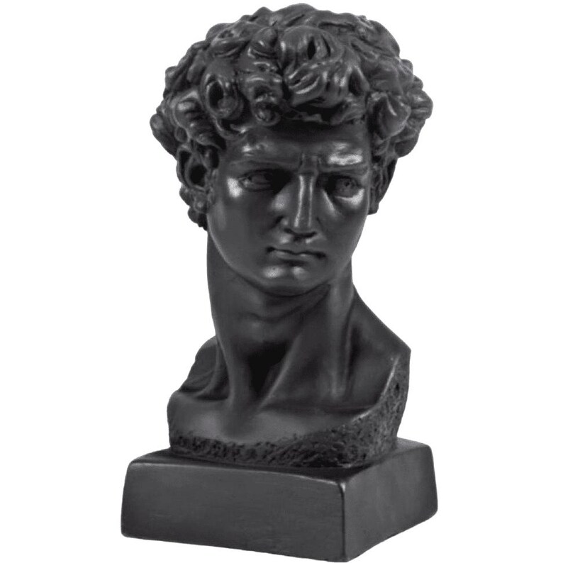 Classical Bust Sculpture, David Bust Head Satue, Renaissance Style Bust ...