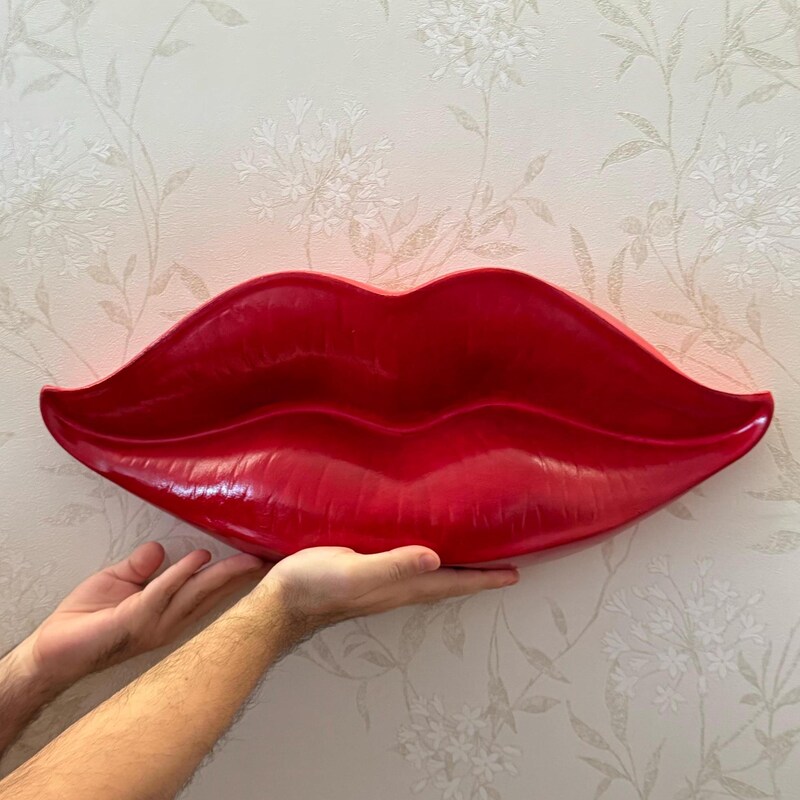 Lips Sculpture - Etsy