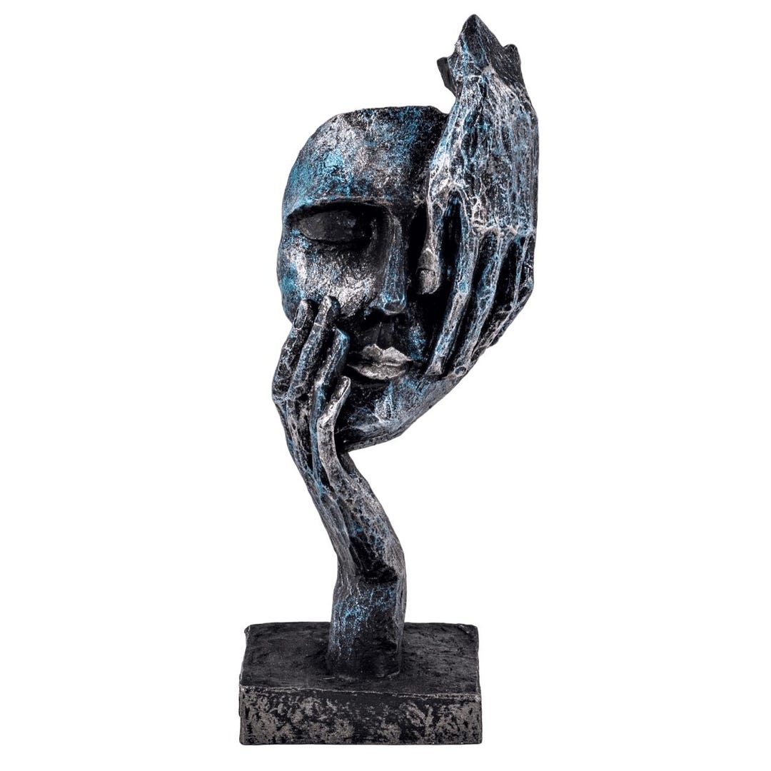 Abstract Face Sculpture, Abstract Face Decor, Modern Art Bust, Modern ...